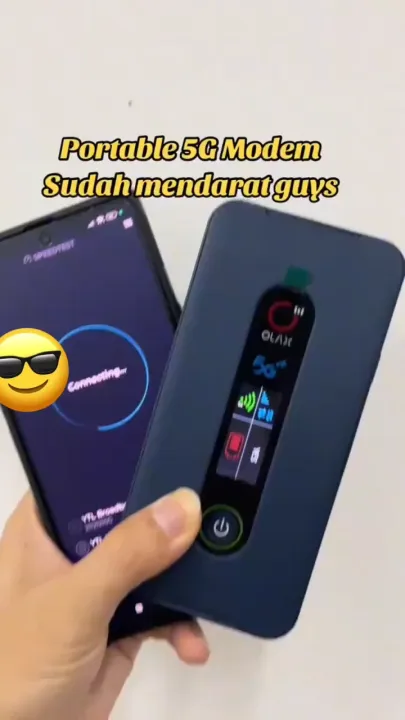 OLAX MF650 5G MOD Pocket Wifi with wifi 6 + bypass hotspot data + color ...