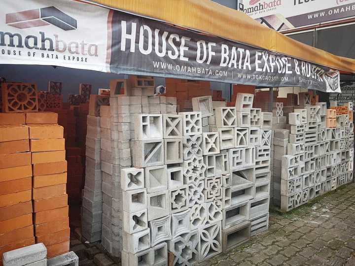 Roster beton Loster minimalis material konstruksi bahan bangunan ...