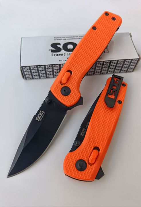 อุปกรณ์แค้มป์ปิ้ง สีดำ รุ่น S608 ระบบระบบล็อคใบแบบ XR Lock สะดวกเปิดใช้งานได้ด้วยมือเดียว เพียง ...