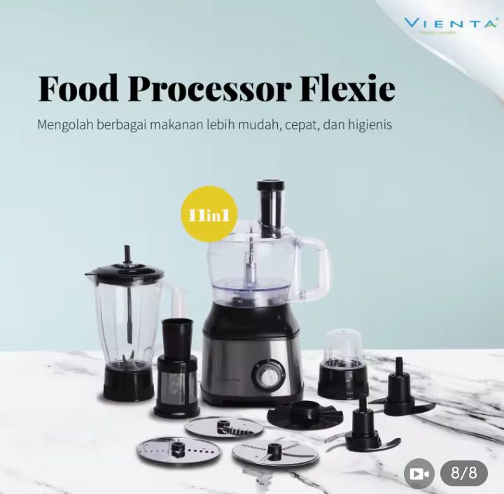 blender vienta fremium food frocessing frocessor all in 1 one chopper ...