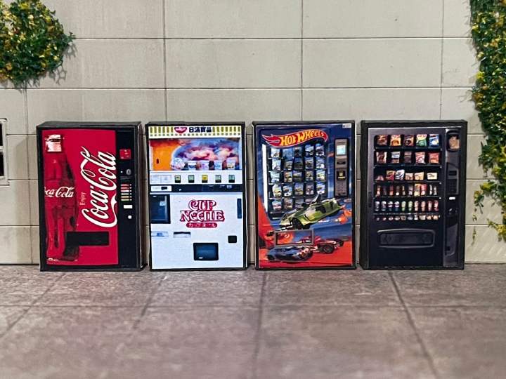 1:64 Scale Vending Machines for Miniature Diorama Display | Lazada PH