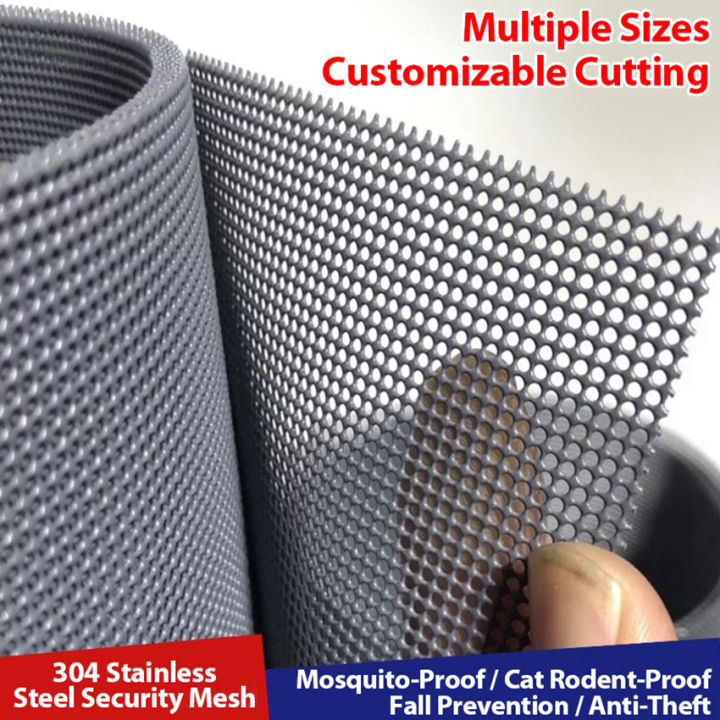 304 stainless steel wire mesh mosquito-proof thickened square mesh ...