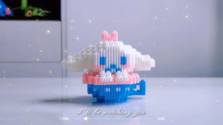 Mini Building Block Toys Assembled Set Small Particles Toys Child ...