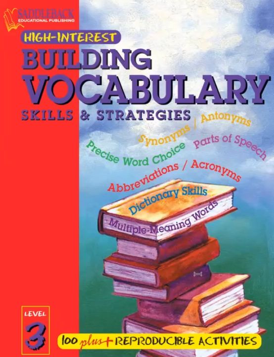 Building Vocabulary Skill & Strategies แบบฝึกหัดการสร้างคำศัพท์และกล ...
