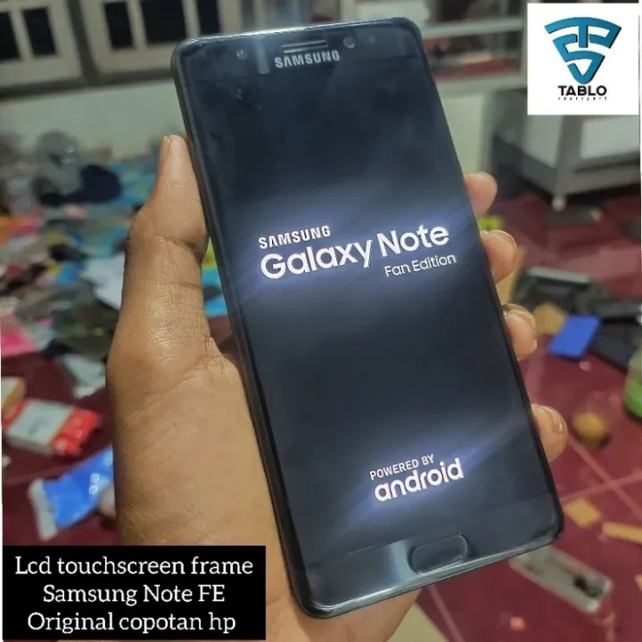 Lcd touchscreen frame Samsung Note FE fun edition N935F original ...