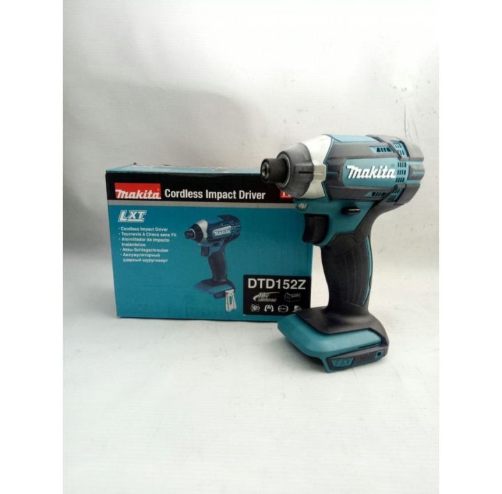 Makita DTD152Z Cordless Impact Driver (1/4″) 18V LXT 165 N·m Max Torque ...