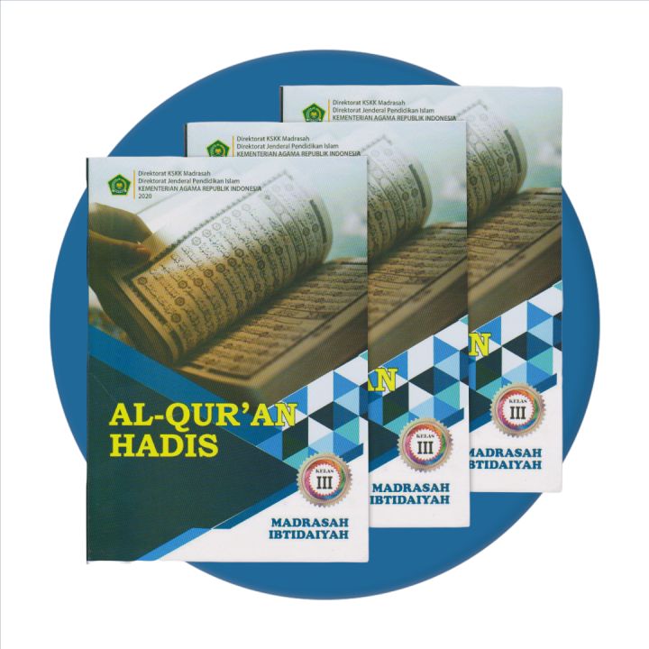 Buku Siswa AL QURAN HADIS Kelas 3 MI | Lazada Indonesia