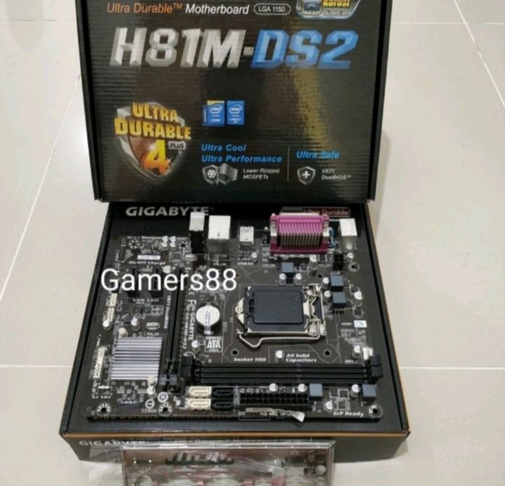 Motherboard Gigabyte H81M-Ds2 Mainboard Mobo LGA 1150 | Lazada Indonesia