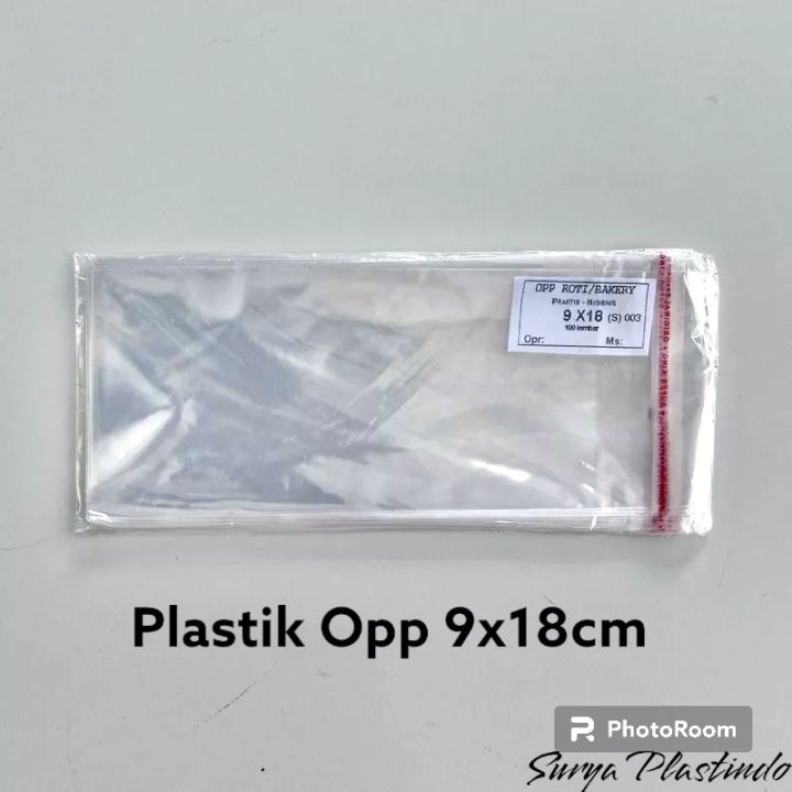 100pcs Plastik Opp Risol 9x18cm Plastik Lem | Lazada Indonesia