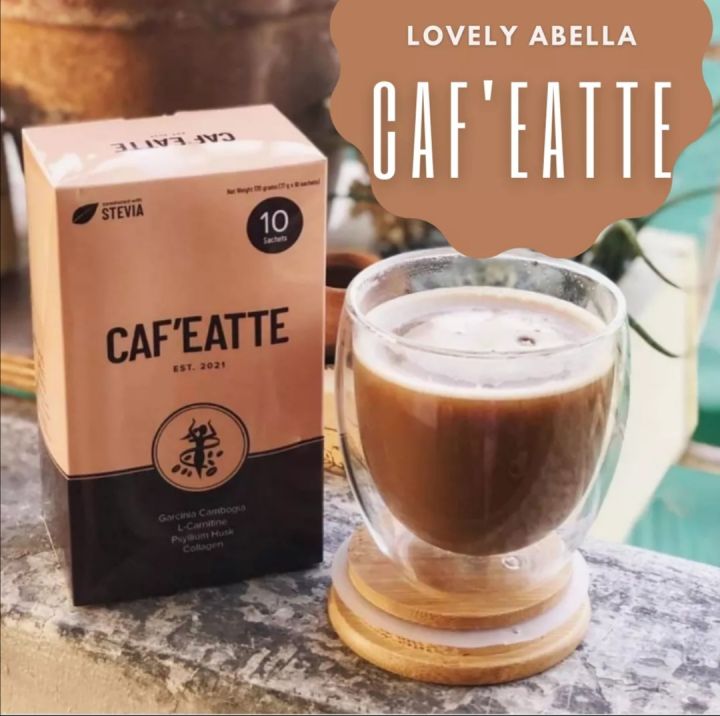 CAF'EATTE ang kafeng nakakapayat! slimming coffee all natural ingredients by Lovely Cosmetics ...