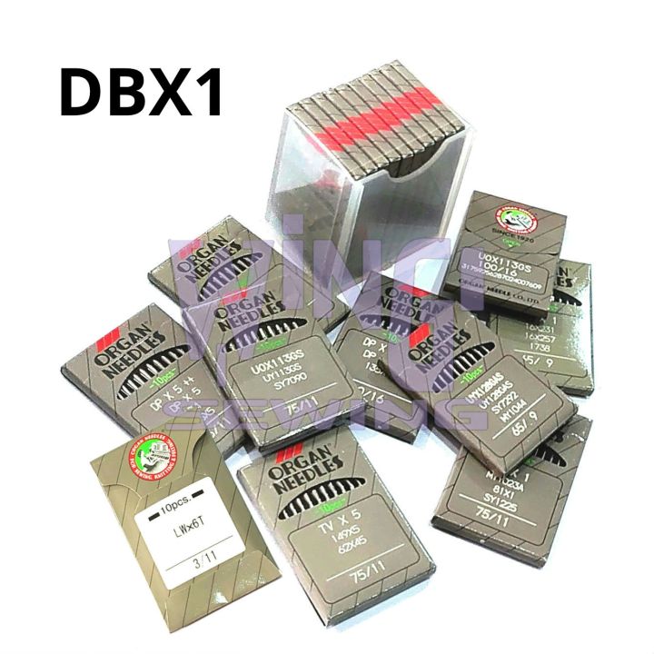 DBX1 ORGAN NEEDLES Jarum Mesin Jahit Industri Jarum 1 | Lazada Indonesia