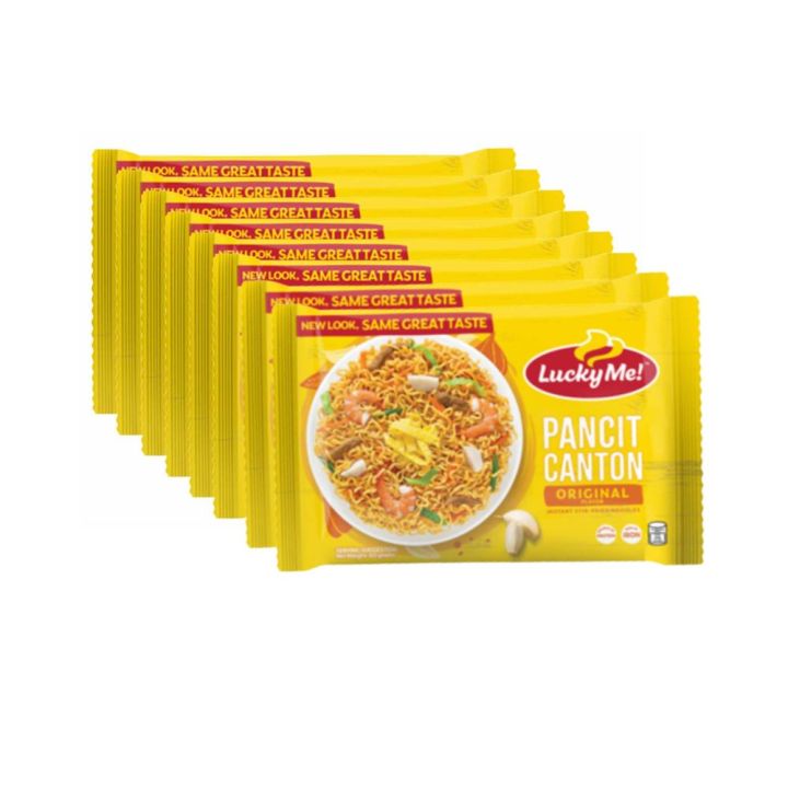 Lucky Me! Pancit Canton Original 80g - Pack of 8 | Lazada PH