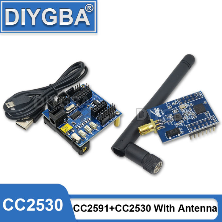 CC2530 UART Wireless Core Board + Sensor Node Baseboard Development Board Zigbee Module ...