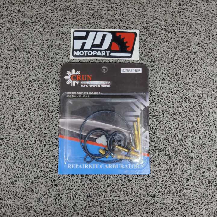 Repairkit karburator supra x supra fit new crun oem | Lazada Indonesia