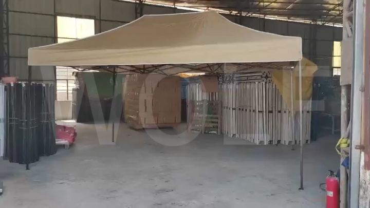 3x4.5M Outdoor Tent Sunshade Waterproof Retractable Tent with 4 Side ...