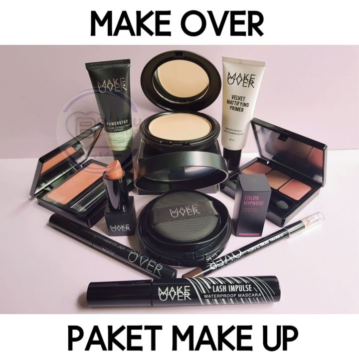 [10 Item] PAKET MAKE UP MAKE OVER POWERSTAY SESERAHAN HANTARAN ORIGINAL ...