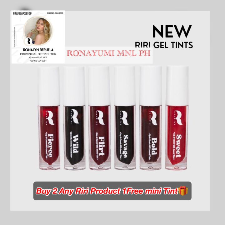 Riri Cosmetics Gel Tint ️NEW PACK! | Lazada PH