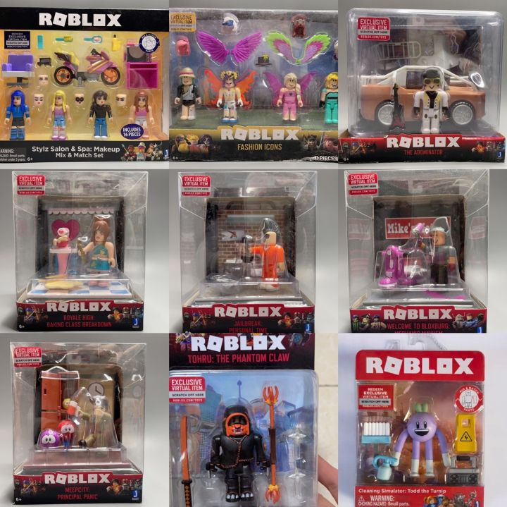 Authentic Rob Lesi 3-Inch Doll Roblox Virtual My World Movable Handmade ...