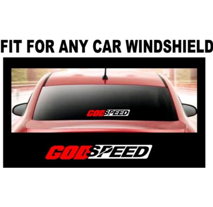 Godspeed Sticker Design Fit for all types of Car | Lazada PH