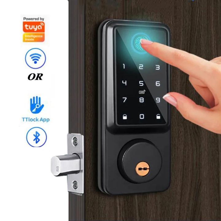 Keyless Door Entry Lock With Keypad Smart Electronic Deadbolt Lock ...
