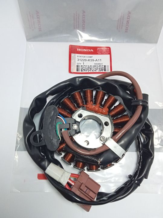 Spull stater vario 150 ESP Kode part : 31220-K59-A11 Made In INDONESIA | Lazada Indonesia