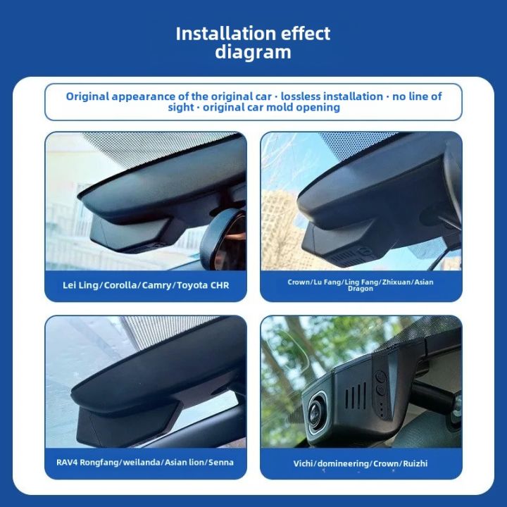 Senna 4k Dash Cam New Model Night Vision Original Factory No Walking ...