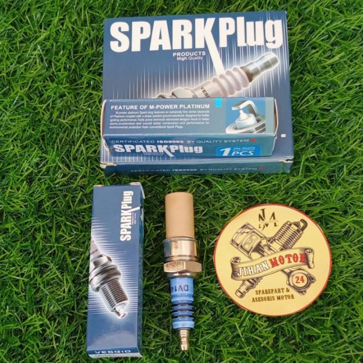 Busi Vespa vesgio iridium racing drat panjang kaki3 k3 | Lazada Indonesia