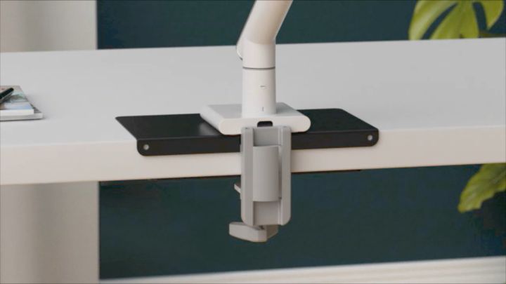 Steel Monitor Mount Reinforcement Plate for Fragile Tabletop, Steel ...