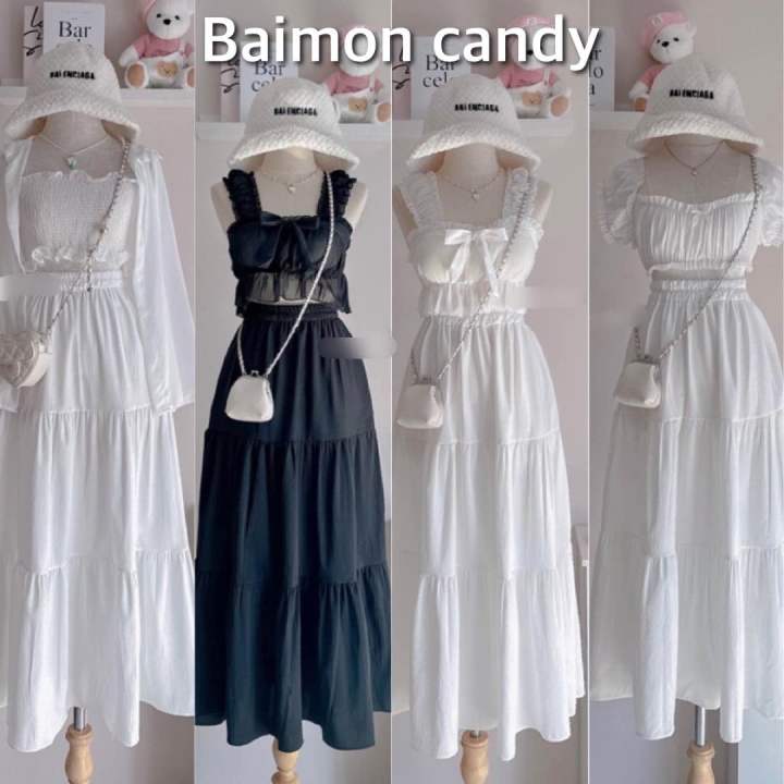 ชุดเซท | Baimon candy พร้อมส่ง มีให้เลือกหลายเซท แมทซ์กับกระโปรงยาว คือ ...