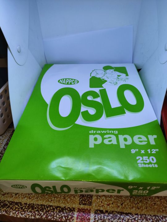 Napco Oslo Paper Drawing Paper by ream 250 sheets / Oslo paper 1 ream ...