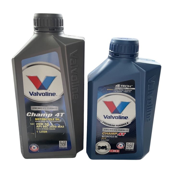 VALVOLINE CHAMP 4T Motorcycle Oil | Lazada PH