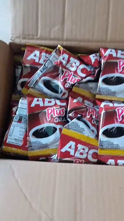 KOPI ABC PLUS GULA 1 DUS ISI 1 RENCENG 10 SACHET | Lazada Indonesia