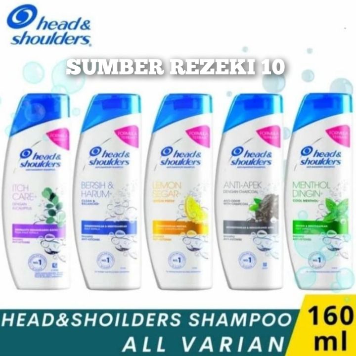 shampo Head and shoulder 160 ML | Lazada Indonesia