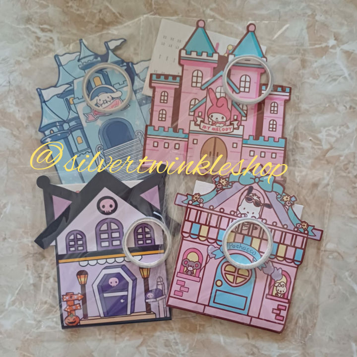 Mainan edukasi anak diy handmade castle sanrio kuromi cinnamoroll my ...