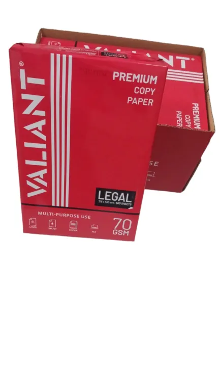 Valiant Legal Copy Paper | Lazada PH