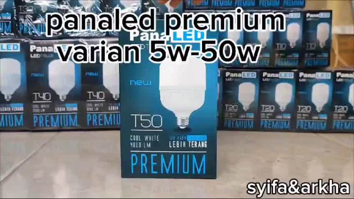 Lampu LED Putih PanaLED PREMIUM 10PCS 5W 10W 15W 20W 30W Bohlam LED PAKET 10PCS | Lazada Indonesia