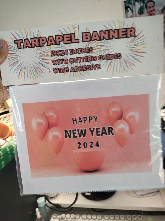 HAPPY NEW YEAR TARPAPEL BANNER | Lazada PH