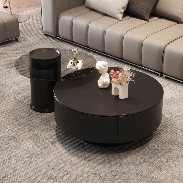 Modern Minimalist Italian Style Rock Board Coffee Table Luxury Home ...