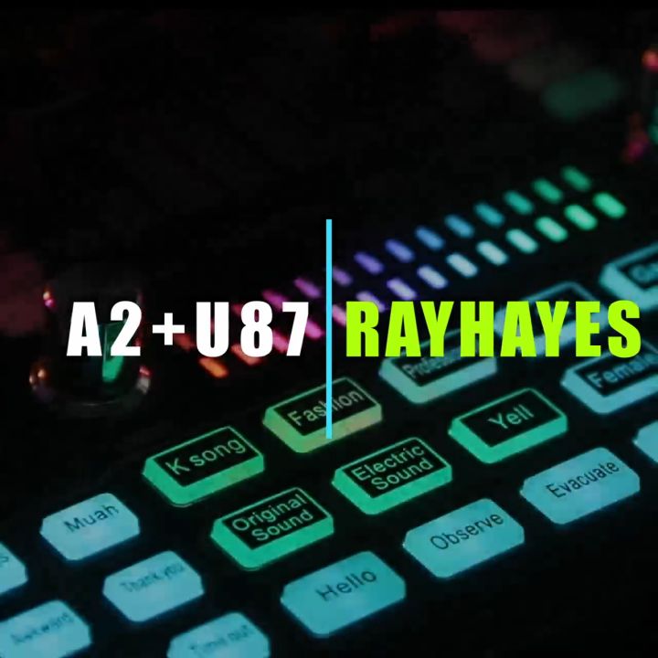 RAYHAYES A2 Live sound card Bluetooth การ์ดซาว การ์ดเสียงสด การ์ดเสียง ...