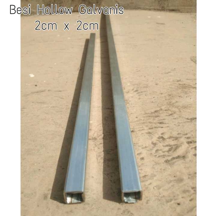 Besi Hollow Galvanis 2cm X 2cm. Tebal 0.8mm | Lazada Indonesia