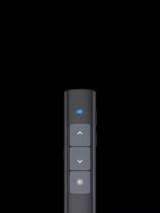 Smart Laser Pointer Wireless Presentasi Remote Control 100M Red Dot USB ...