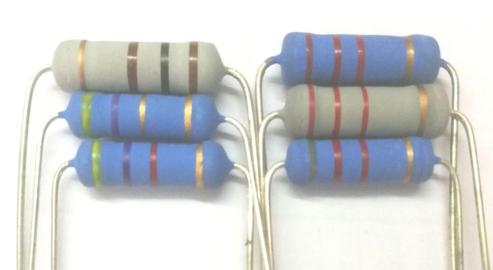 RESISTOR 3W ตัวต้านทาน (R3W) แพ็ค ล่ะ5ตัว ราคา30บาท ต่อแพ็ค เป็น ตัว ...