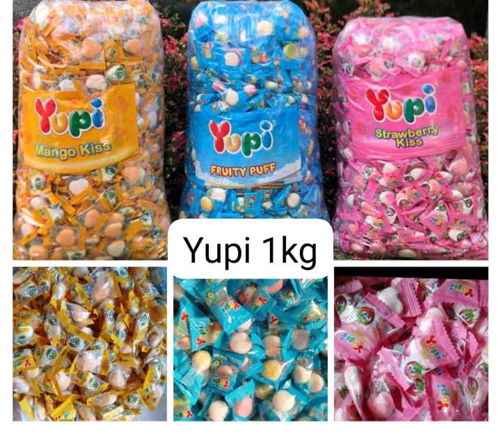 Yupi kemasan kiloan 500gr dan 1kg | permen yupi| produksi terbaru ...