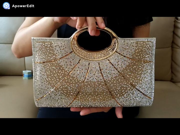 Tas Pesta Wanita Kondangan Import Premium Mewah Terbaru Kristal Dompet ...