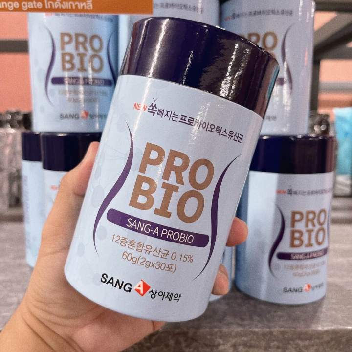 SANG-A probiotic โพรไบโอติก ช่วยย่อย ระบบขับถ่าย ปรับสมดุลลำไส้ ...