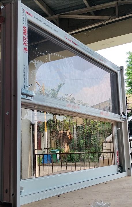 60cm W x 90cm H slide up window with screen | Lazada PH