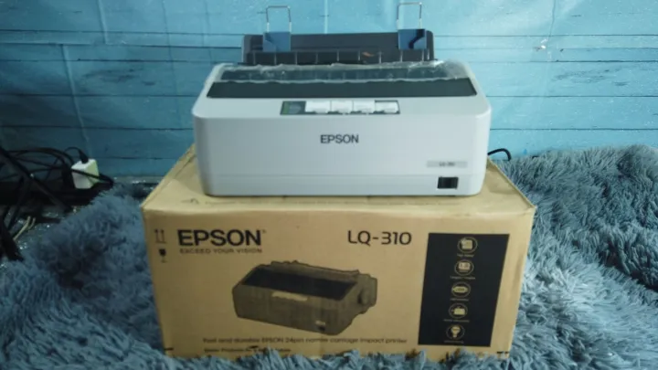 EPSON LQ310 DOT MATRIX PRINTER with ORIGINAL BOX COMPLETE SET | Lazada PH