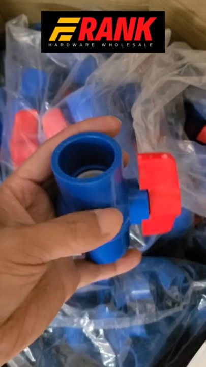 Water PVC Pipe Blue Fittings Ball Valve Pipes for water pipes and ...