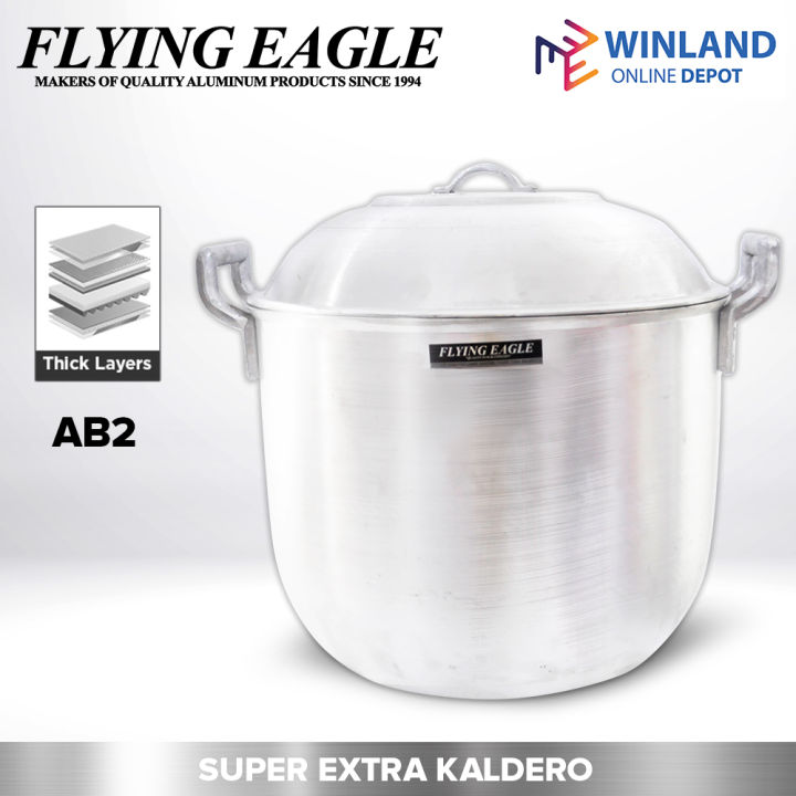 Flying Eagle by Winland Cookware Extra Thick Kaldero 46.5cm Casserole ...