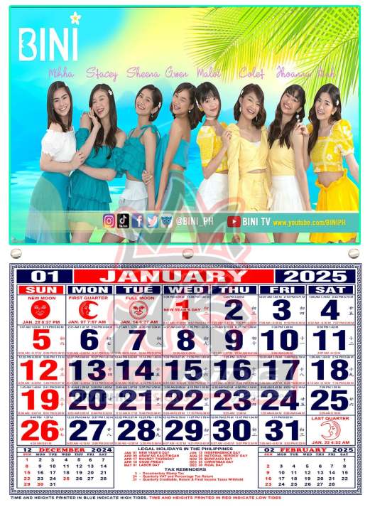 bini commercial calendar 2025 | Lazada PH